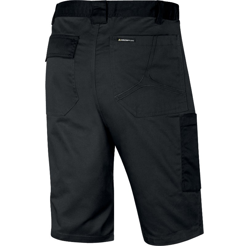 Delta Plus M2BE3 Dark Grey Bermuda Shorts - Workwear.co.uk