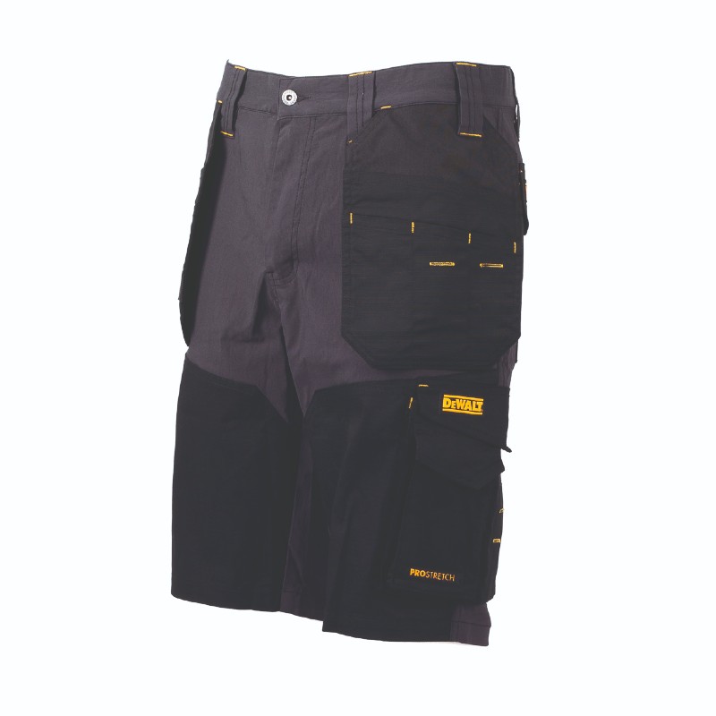 DeWalt Hamden Pro-Stretch Cargo Work Shorts - Workwear.co.uk