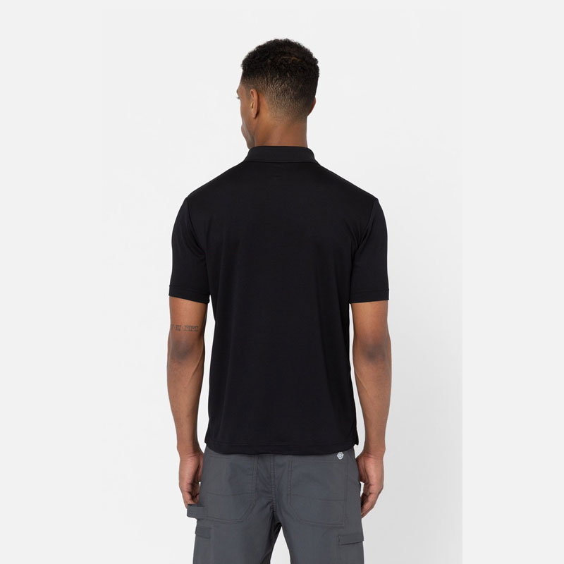 Dickies Everyday Polo Shirt (Black) - Workwear.co.uk