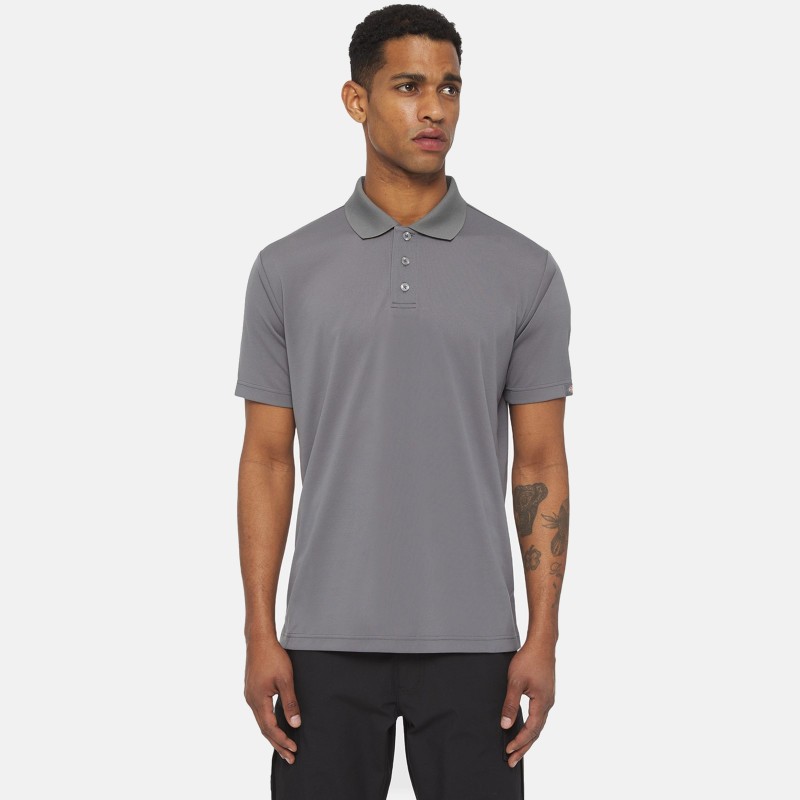 Dickies Everyday Polo Shirt (Grey) - Workwear.co.uk