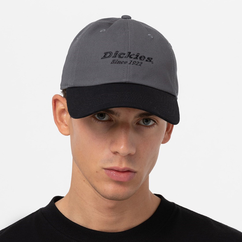 Dickies Everyday Twill Cotton Cap Graphite - Workwear.co.uk