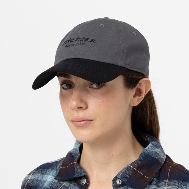 Dickies Everyday Twill Cotton Cap Graphite - Workwear.co.uk
