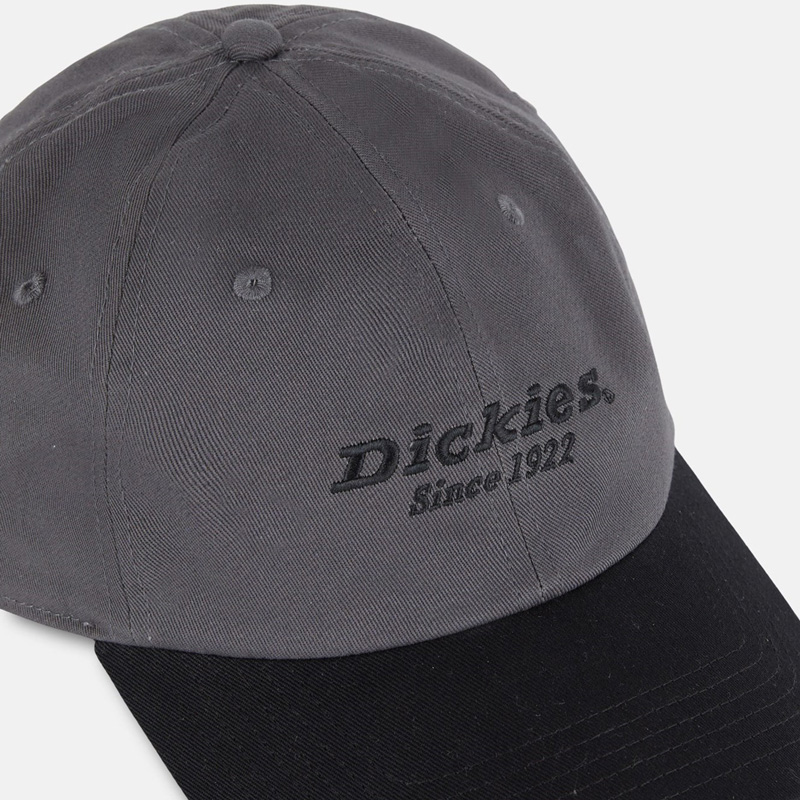 Dickies Everyday Twill Cotton Cap Graphite - Workwear.co.uk