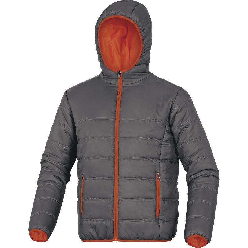 Delta Plus DOON Grey Quilted Thermal Jacket - Workwear.co.uk