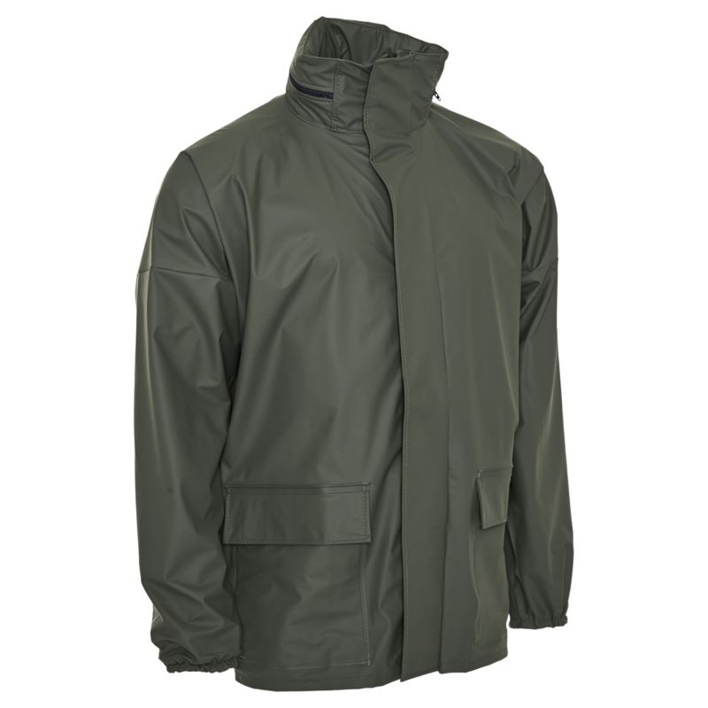 ELKA Pro 20,000mm Waterproof Jacket (Olive) - Workwear.co.uk