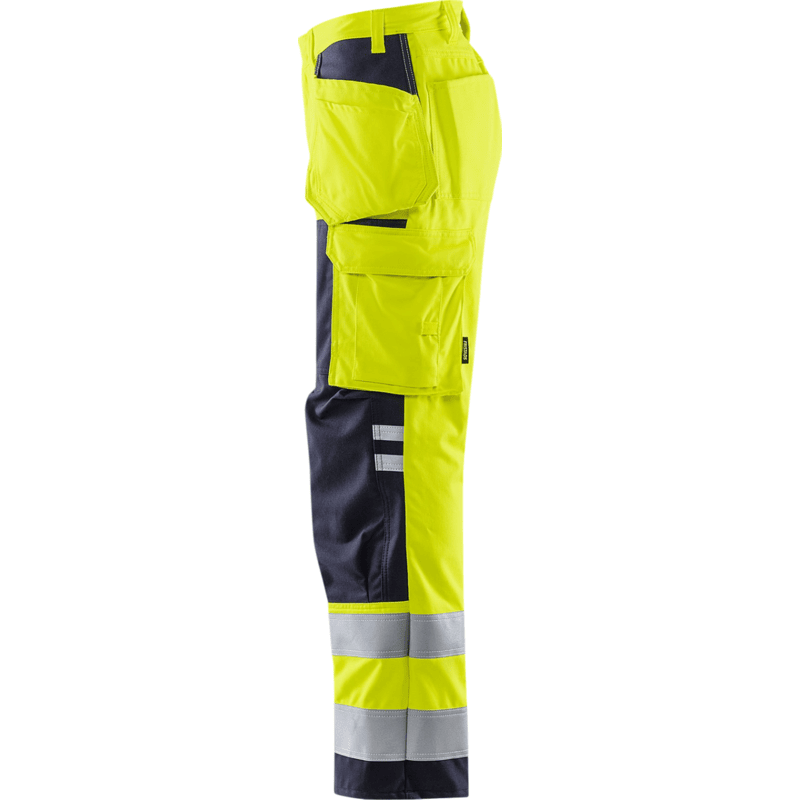 Fristads Flamestat Class 2 Trousers NAV/YEL - Workwear.co.uk