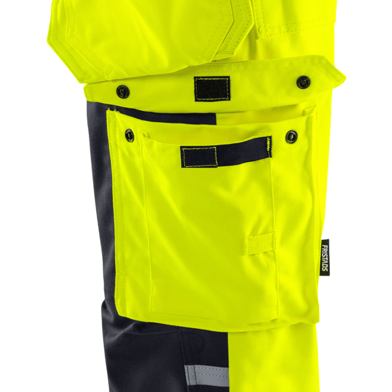 Fristads Flamestat Class 2 Trousers NAV/YEL - Workwear.co.uk