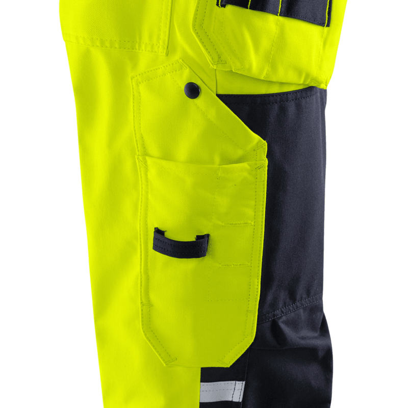 Fristads Flamestat Class 2 Trousers NAV/YEL - Workwear.co.uk