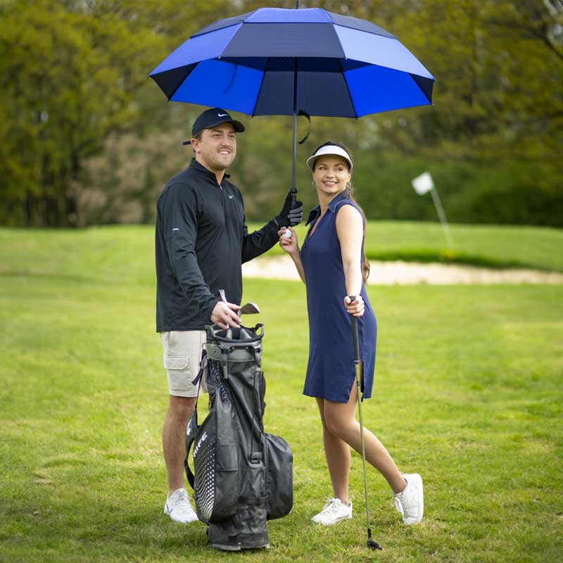 Fulton Stormshield Blue Work Umbrella - Workwear.co.uk