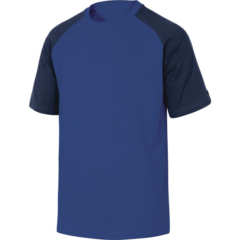 Delta Plus GENOA Blue Cotton T-Shirt - Workwear.co.uk