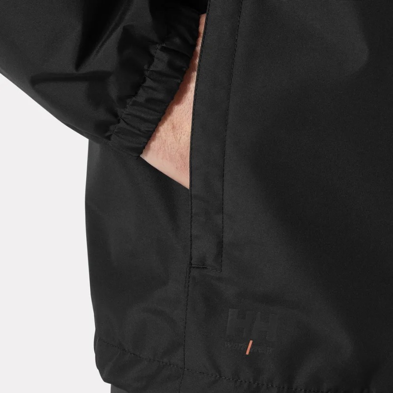 Helly Hansen 71261 Manchester Black Jacket - Workwear.co.uk