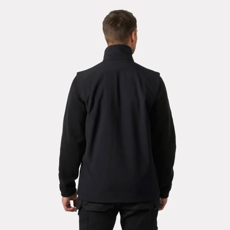 Helly Hansen Manchester 2.0 Black Vest - Workwear.co.uk