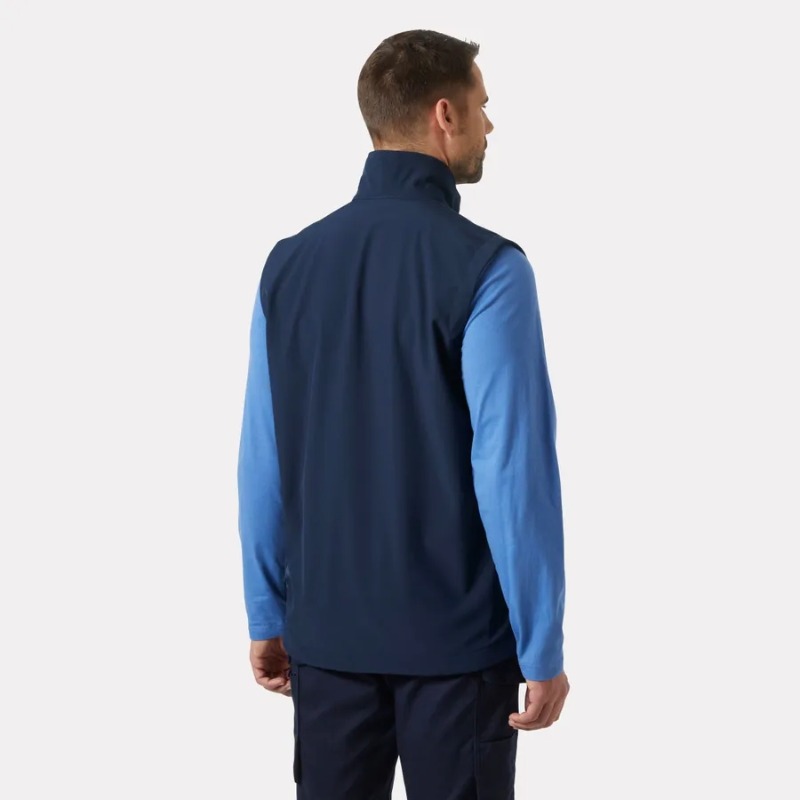 Helly Hansen Manchester 2.0 Navy Vest - Workwear.co.uk
