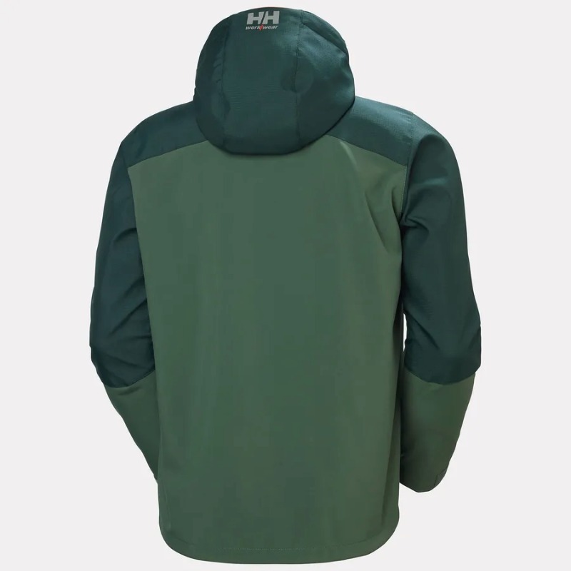 Helly Hansen Oxford Spruce/Dark Jacket - Workwear.co.uk