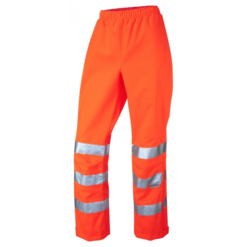 Leo Workwear LL02 Hi-Vis Overtrousers - Workwear.co.uk