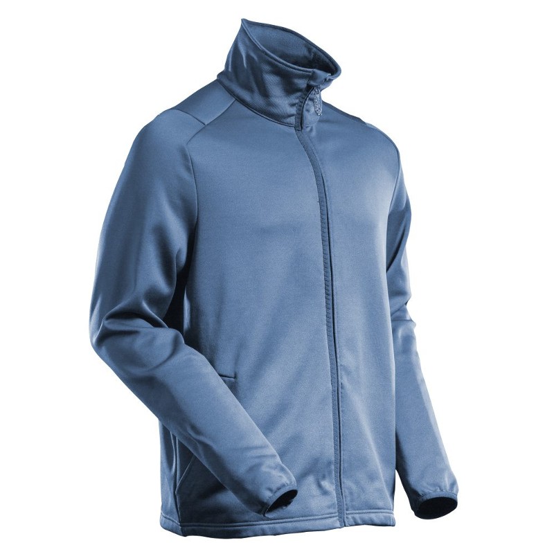 Mascot Workwear Fleece Zip Jumper (Blue) - Workwear.co.uk
