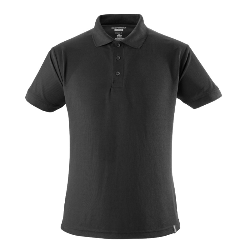 Mascot Grenoble Polo Shirt (Black) - Workwear.co.uk