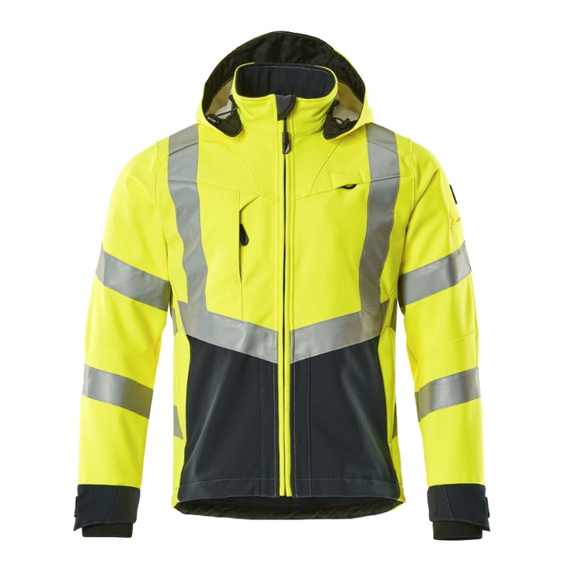 Mascot Blackpool Hi-Vis Jacket (NAVY) - Workwear.co.uk