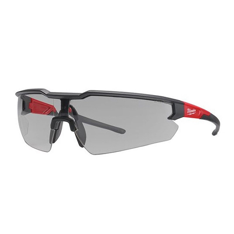 Milwaukee 4932478907 Grey Lens Work Glasses - Workwear.co.uk