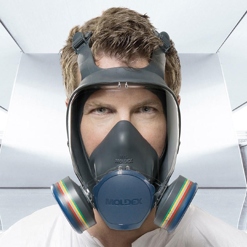 Moldex 9000 Mask and Two P3 Filters Bundle - Workwear.co.uk