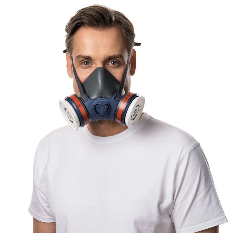 Moldex 7001 TPE Reusable Small Half Mask Respirator - Workwear.co.uk