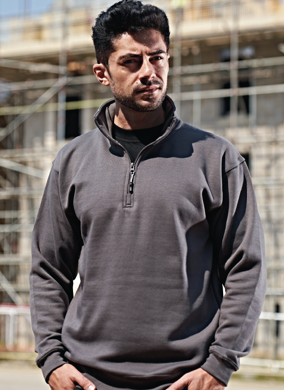 Orn Clothing 1270 Grouse Grey Sweatshirt - Workwear.co.uk