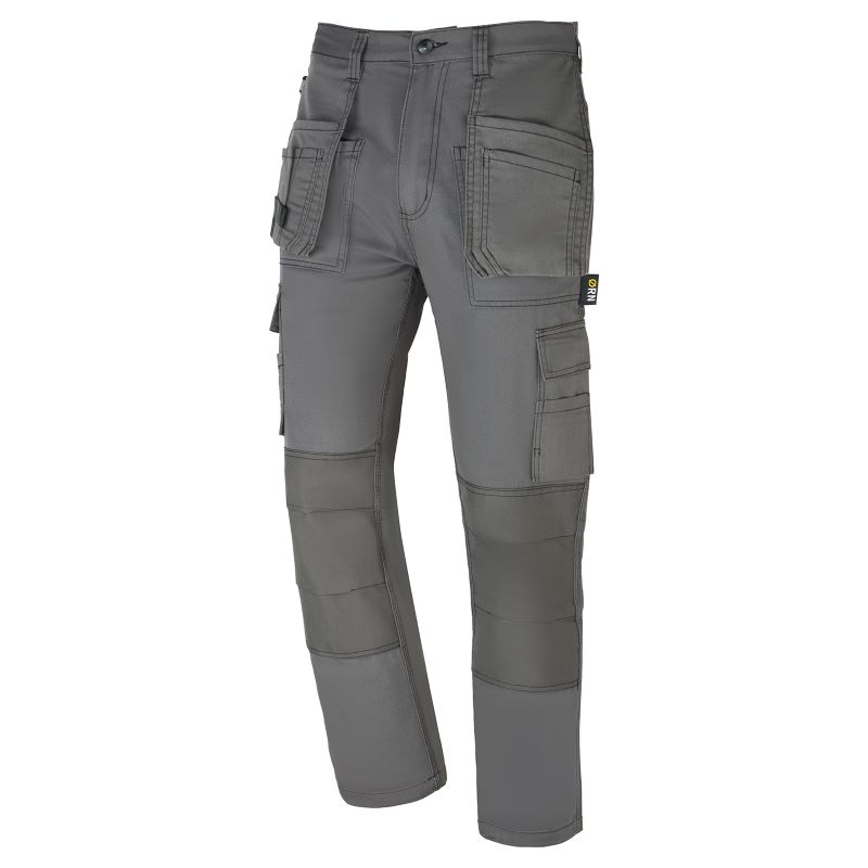 Orn Clothing 2800 Grey Merlin Work Trousers - Workwear.co.uk