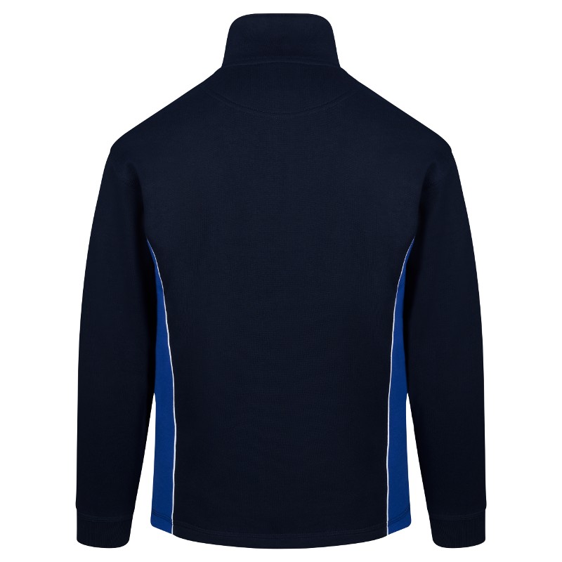 Orn Silverswift 1/4-Zip Sweatshirt NVY/BLU - Workwear.co.uk
