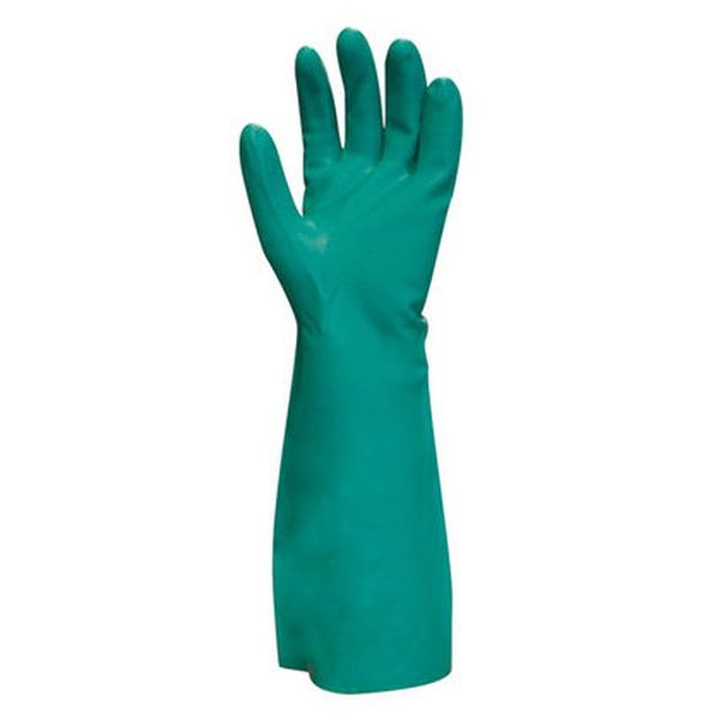 Polyco N-Dura 45 Chemical-Resistant Synthetic Rubber Gauntlets ND45 ...