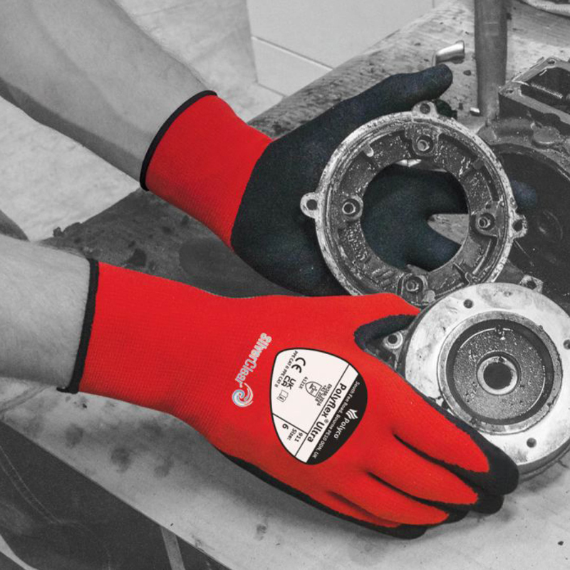 Polyco Polyflex Ultra Abrasion-Resistant Safety Gloves - Workwear.co.uk