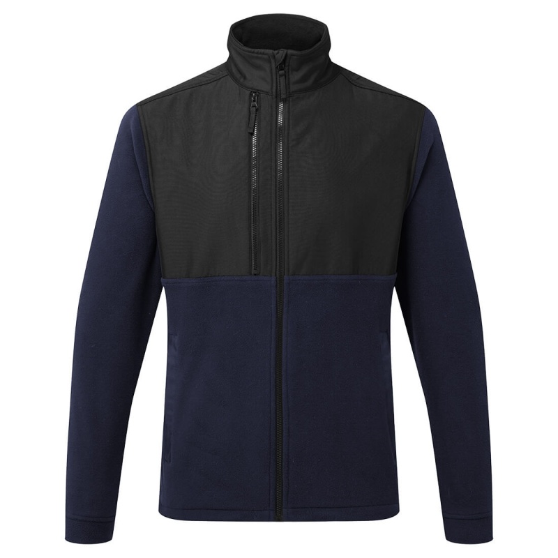 Portwest CD871 Eco Fleece Jacket (Navy) - Workwear.co.uk
