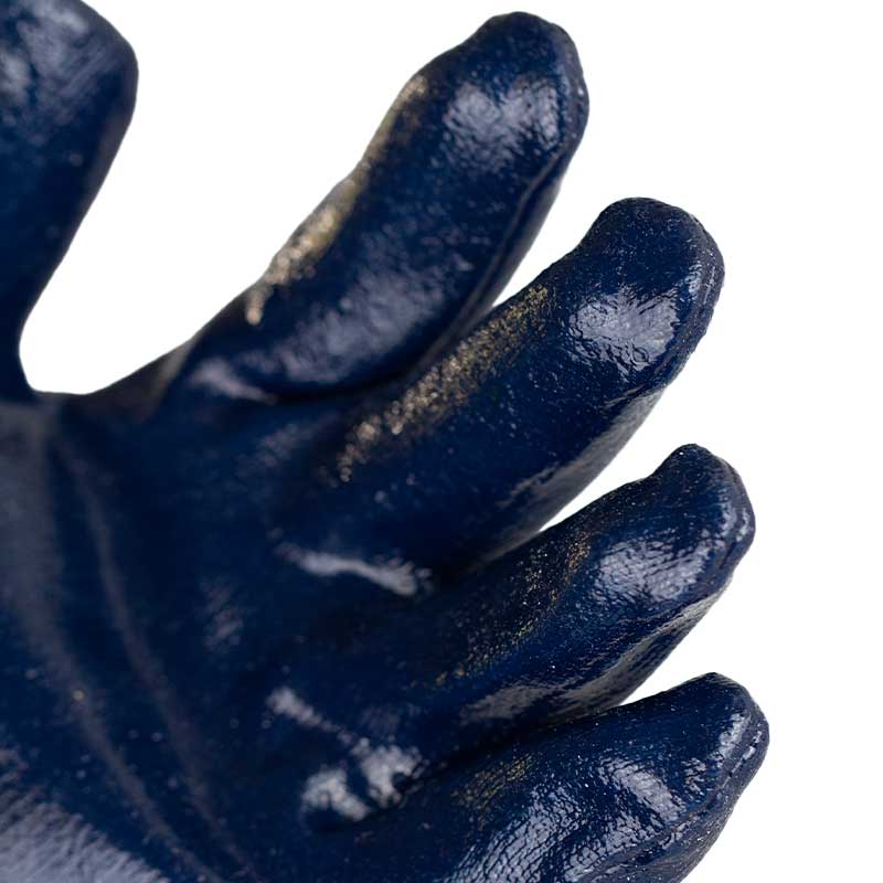 Portwest A302 Full Nitrile Dipped Gloves with Safety Cuff - Workwear.co.uk