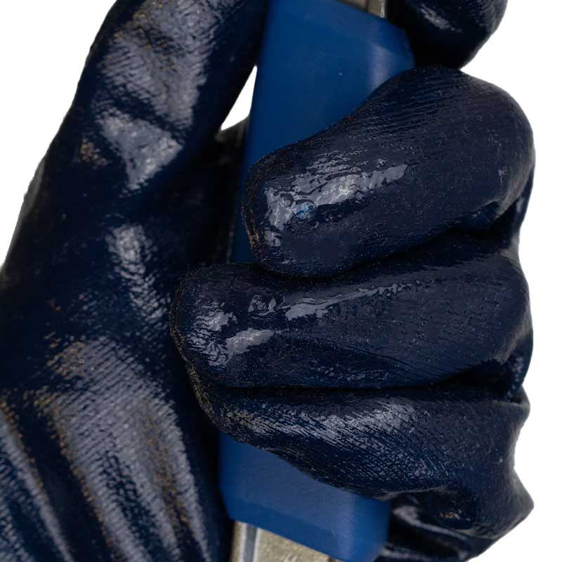 Portwest A302 Full Nitrile Dipped Gloves with Safety Cuff - Workwear.co.uk