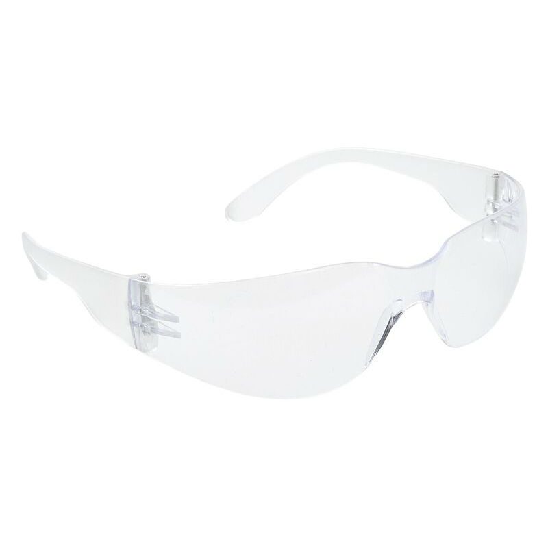 Portwest Clear Wraparound Safety Glasses PW32 - Workwear.co.uk