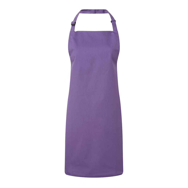Premier 'Colours' Bib Apron (Purple) - Workwear.co.uk