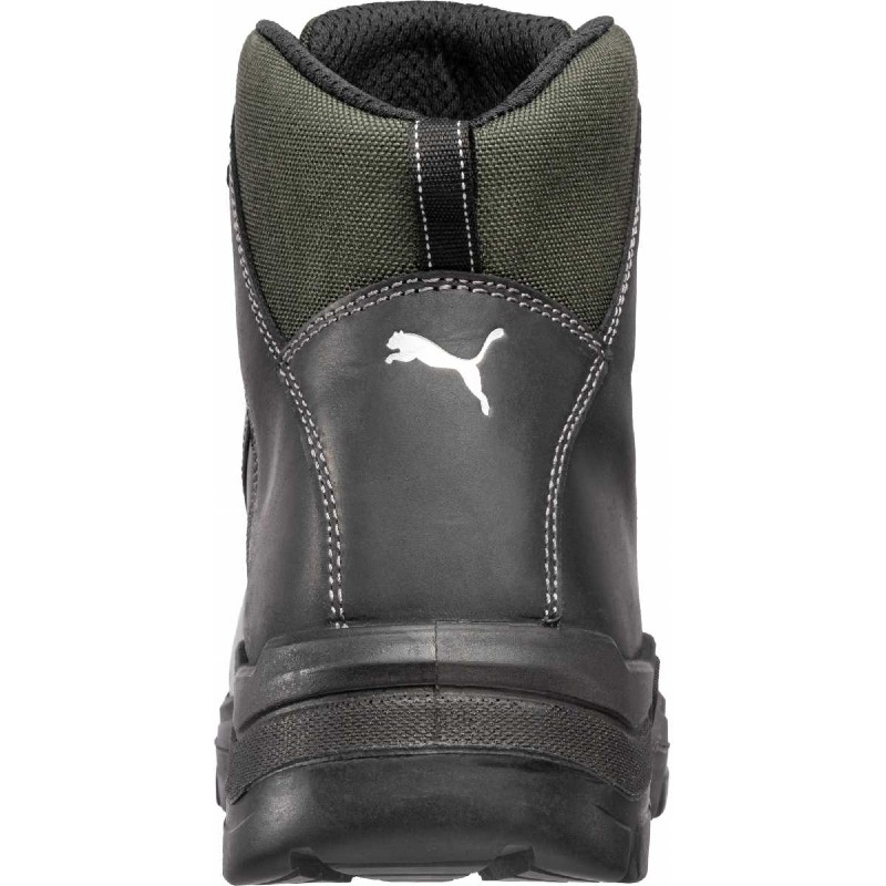 Puma Safety Cascades Black Mid S3 Boots - Workwear.co.uk