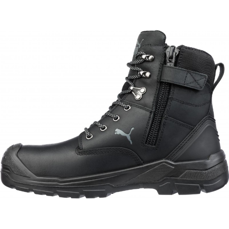 Puma Safety Conquest Black Toe Cap Boots - Workwear.co.uk