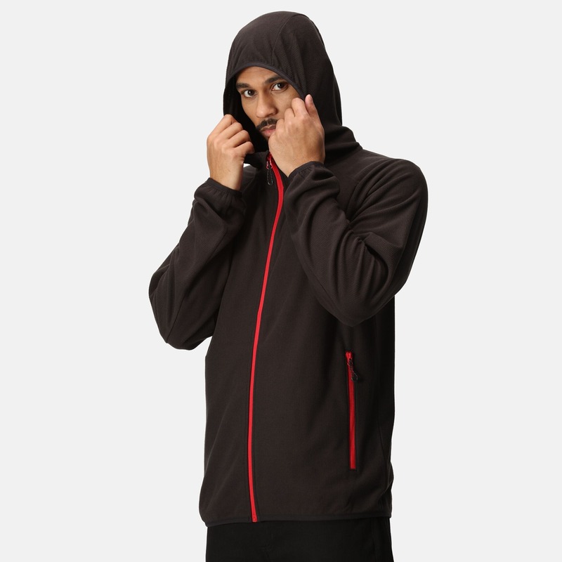 Regatta BLK/RED Lightweight Fleece TRF690 - Workwear.co.uk