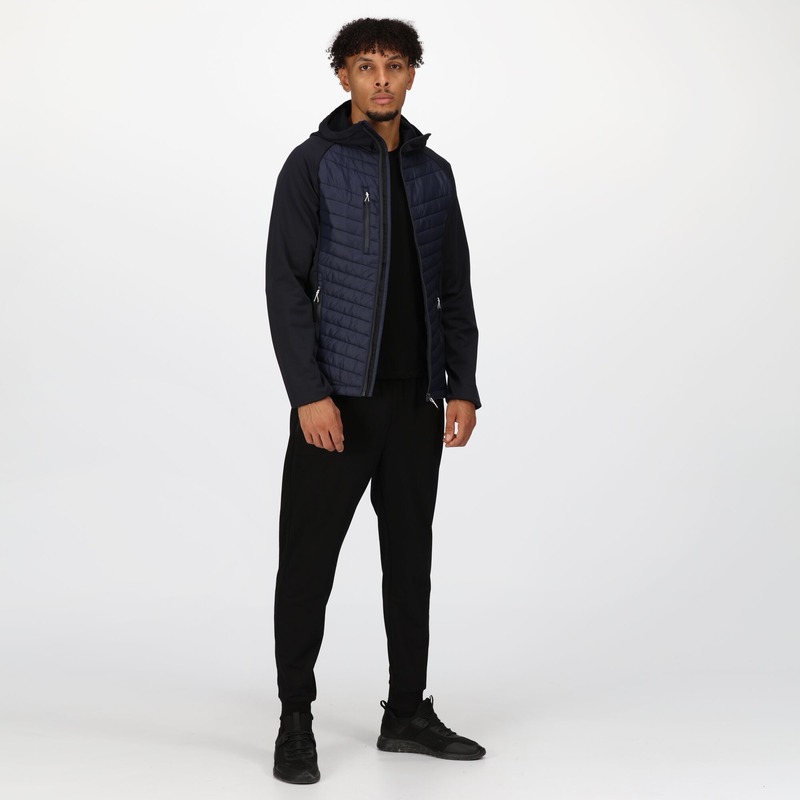 Regatta Navigate Hybrid Jacket (NVY/GRY) - Workwear.co.uk
