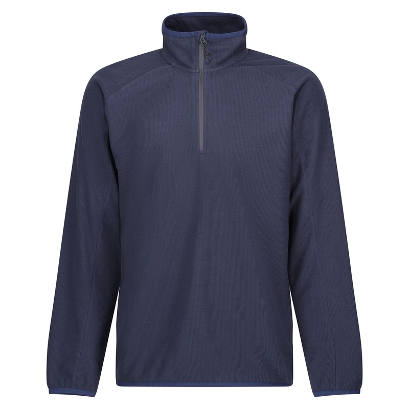 Regatta NAV/GRY Half-Zip Work Fleece TRF691 - Workwear.co.uk