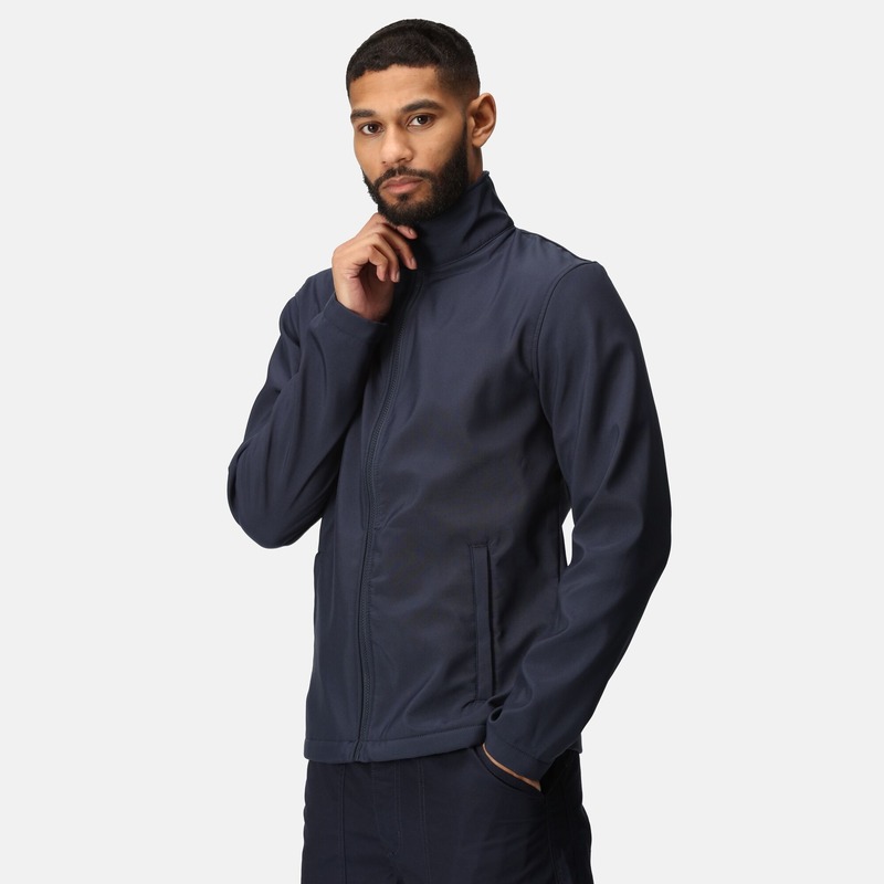 Regatta TRA628 Softshell Work Jacket (NAV) - Workwear.co.uk