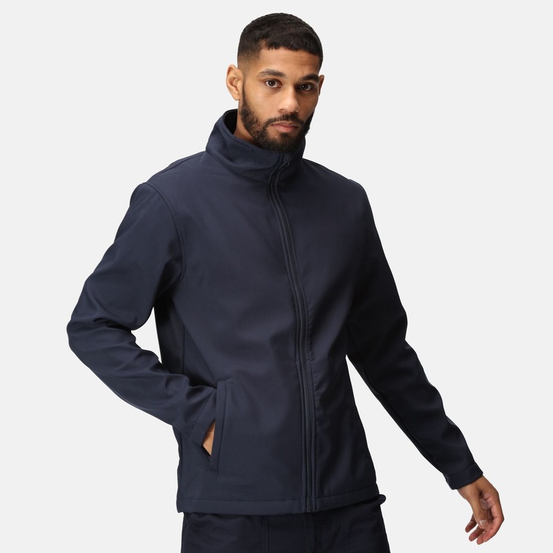 Regatta TRA628 Softshell Work Jacket (NAV) - Workwear.co.uk