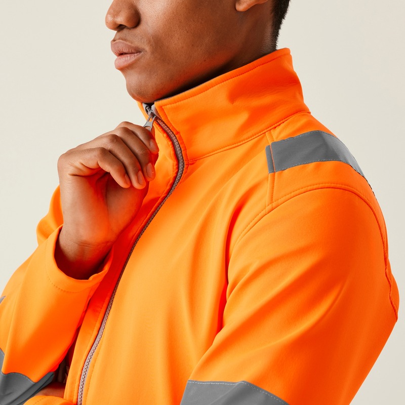 Regatta Pro Orange HiVis Work Jacket TRA712 - Workwear.co.uk