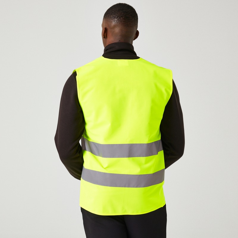 Regatta Pro Hi-Vis Yellow Work Vest TRS255 - Workwear.co.uk