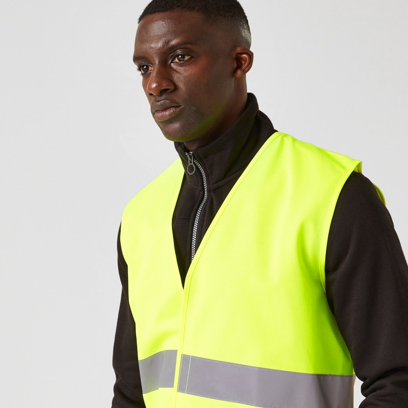 Regatta Pro Hi-Vis Yellow Work Vest TRS255 - Workwear.co.uk