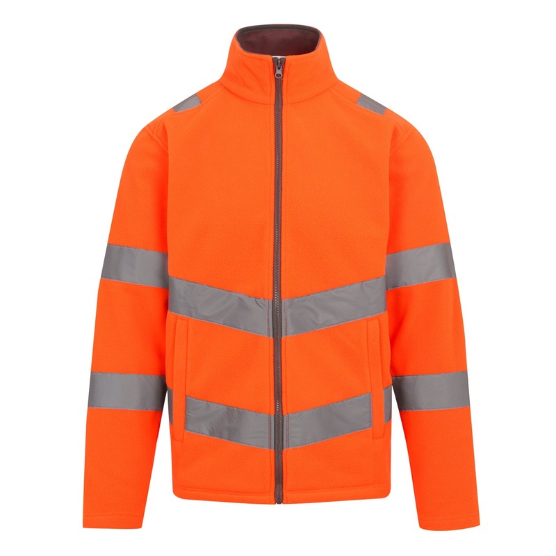 Regatta Hi-Vis Orange Work Fleece TRF648 - Workwear.co.uk