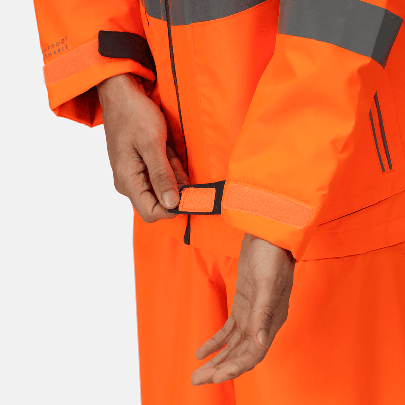 Regatta Hi-Vis Parka Jacket (Orange) - Workwear.co.uk