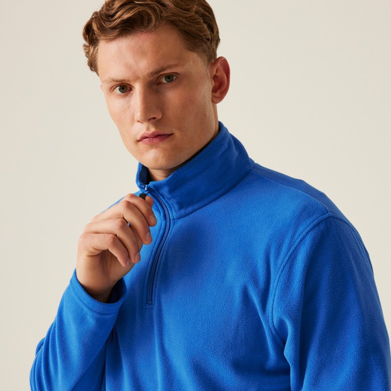 Regatta Pro TRF549 Blue Half-Zip Fleece - Workwear.co.uk
