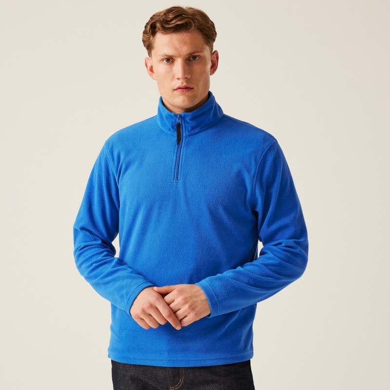 Regatta Pro TRF549 Blue Half-Zip Fleece - Workwear.co.uk