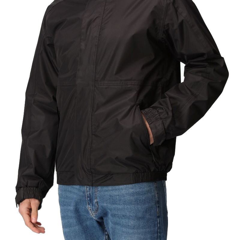 Regatta Men's Dover Jacket (Black/Ash) - Workwear.co.uk